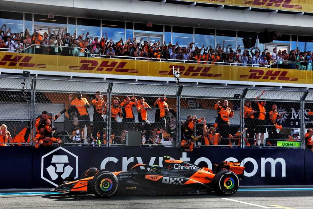Lando Norris's first F1 victory at Miami GP explained - The Race
