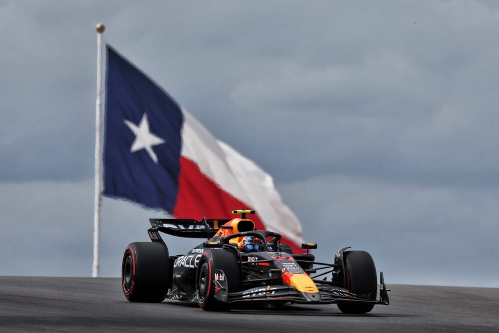 What happened in only F1 practice session at US GP - The Race