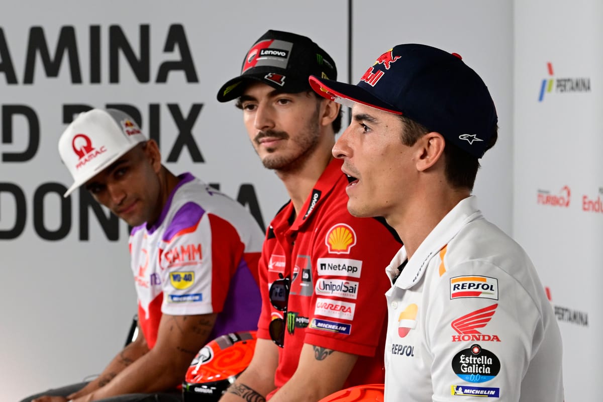 'S**t...' - MotoGP rivals' reaction to Marquez getting a Ducati - The Race