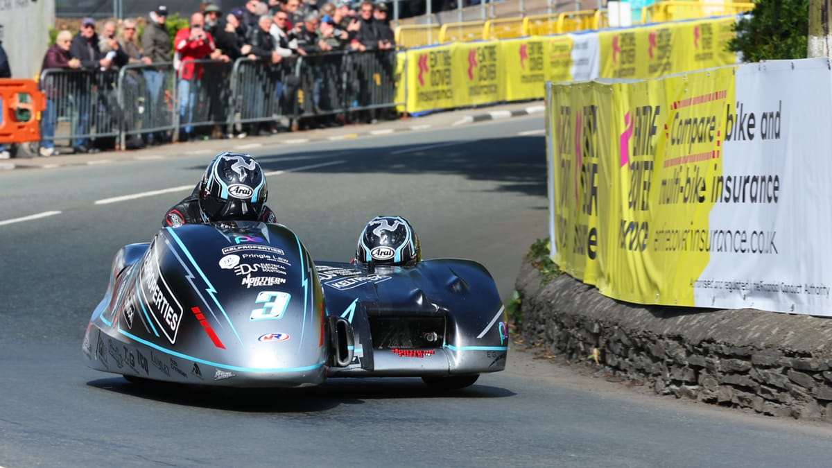 Crowe brothers complete brace of TT sidecar wins - The Race