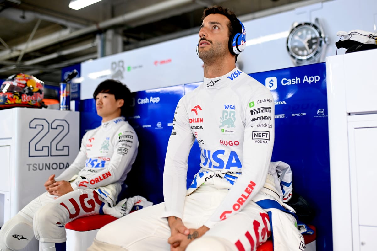 Tsunoda renewal piles the pressure on under-fire Ricciardo - The Race