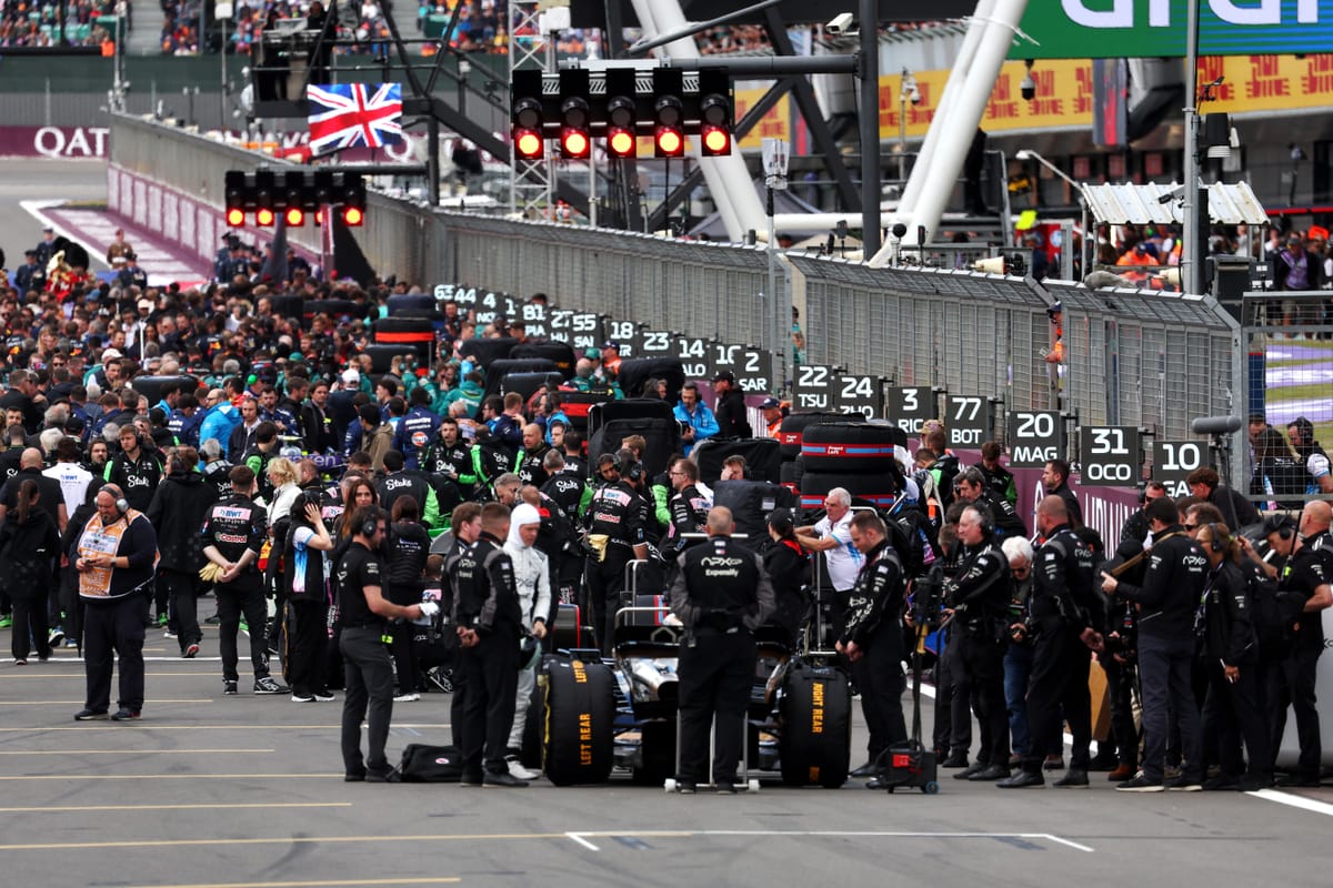 What we learned being at the biggest F1 film set in a year - The Race