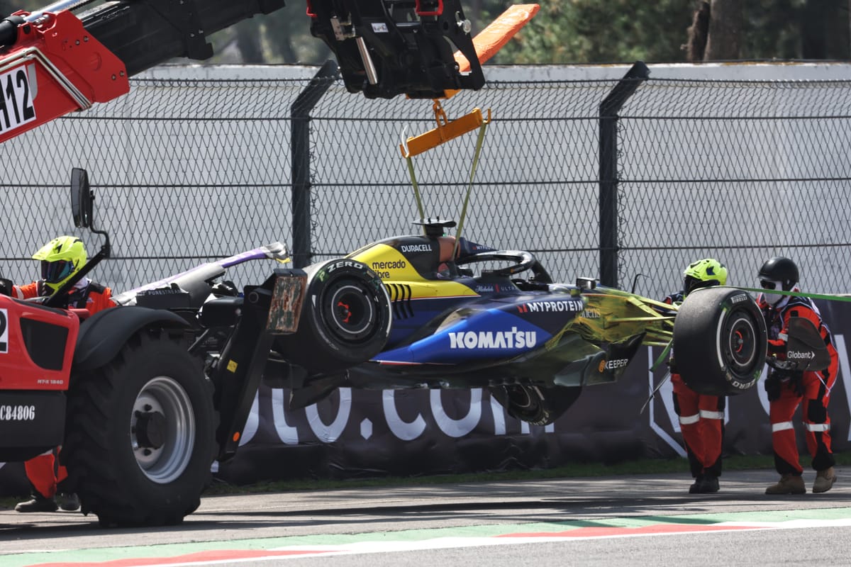 Where another brutal F1 crash streak leaves Williams - The Race