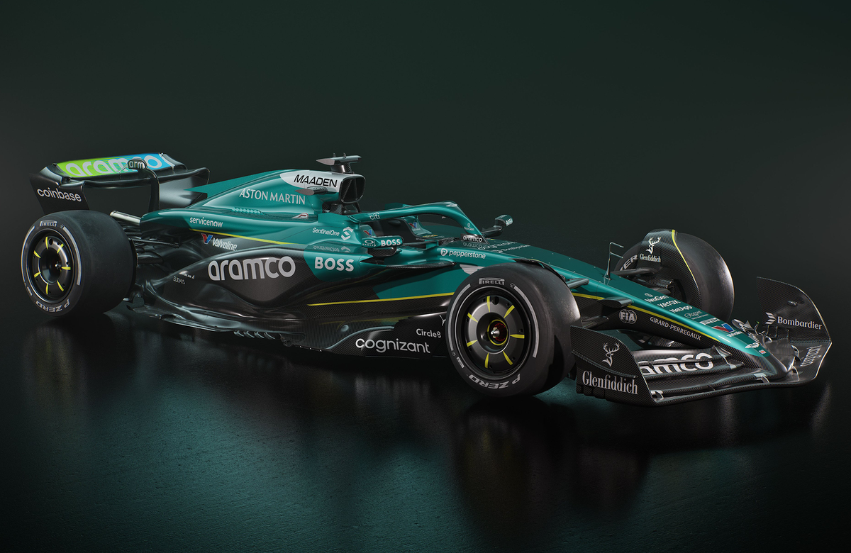 Aston Martin debuts new 2025 livery at F1's launch event - The Race