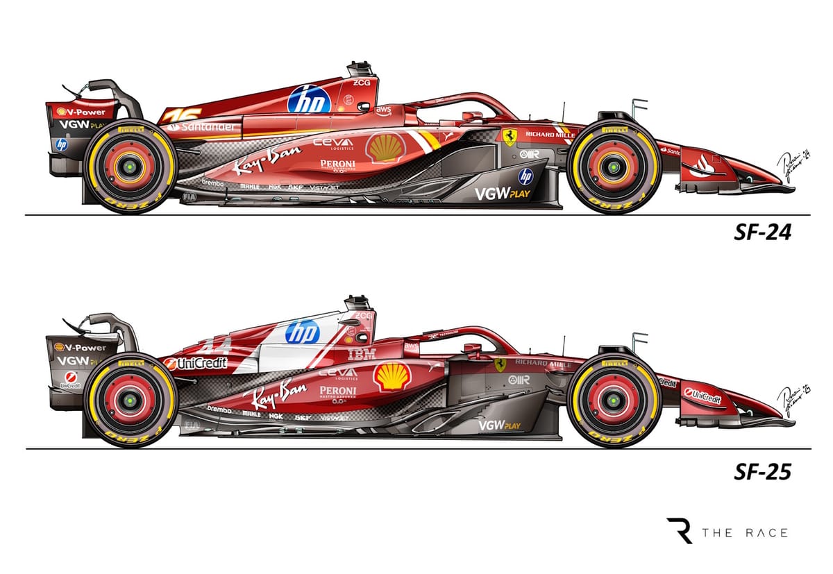 The Ferrari F1 car tweak that will be a relief for Hamilton - The Race