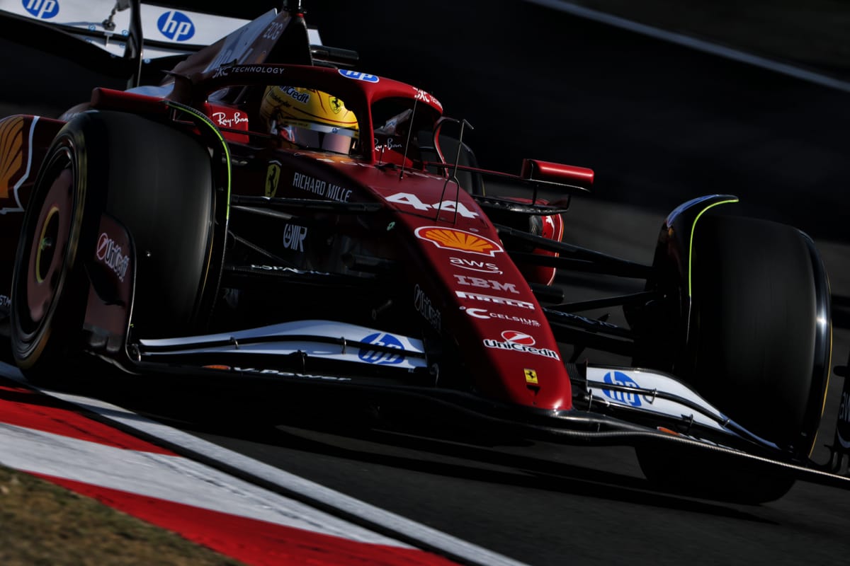 Lewis Hamilton takes shock first Ferrari pole for China F1 sprint - The ...