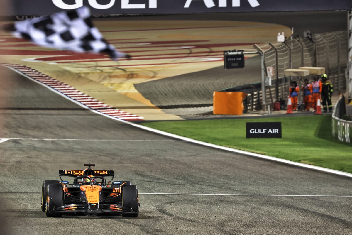 Dominant Bahrain win puts Piastri in range of scrappy Norris - The Race