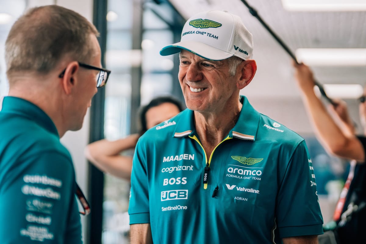 Newey's role at first F1 race with Aston Martin and why it matters ...