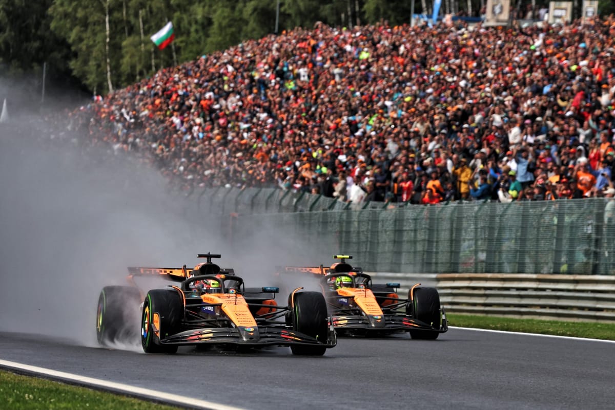 Piastri stretches F1 points lead with win in delayed Belgian GP - The Race
