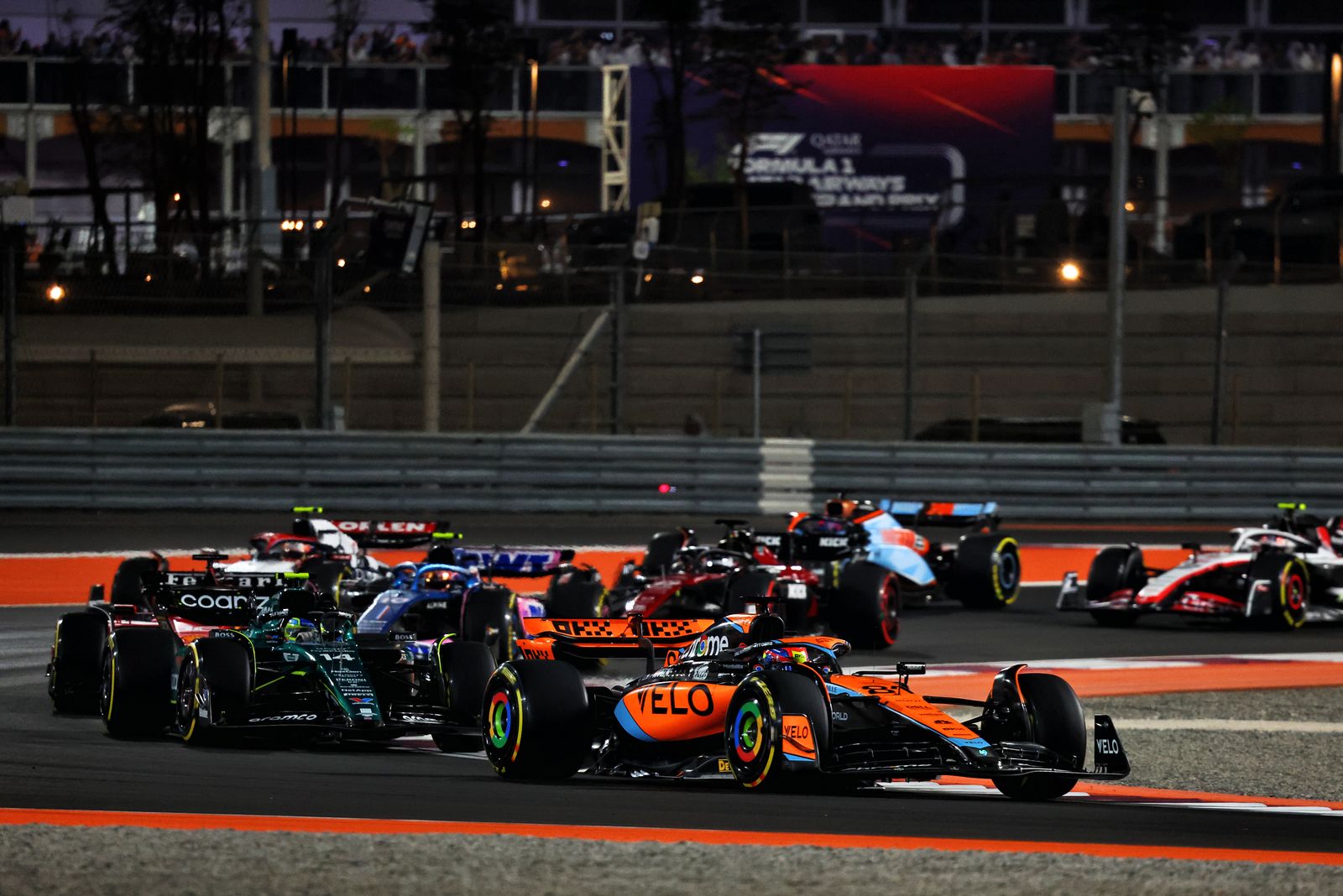 Mercedes drivers collide in Qatar GP dominated by Verstappen - The Race