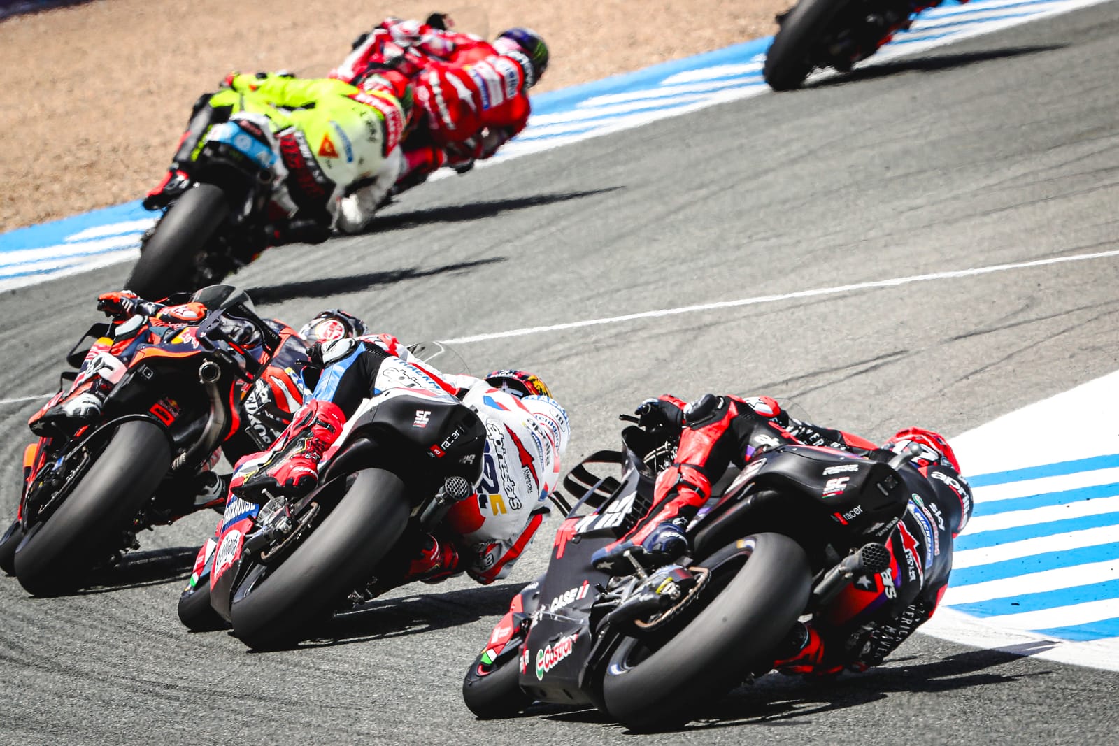 Device ban, aero reined in: MotoGP's 2027 rules unveiled - The Race