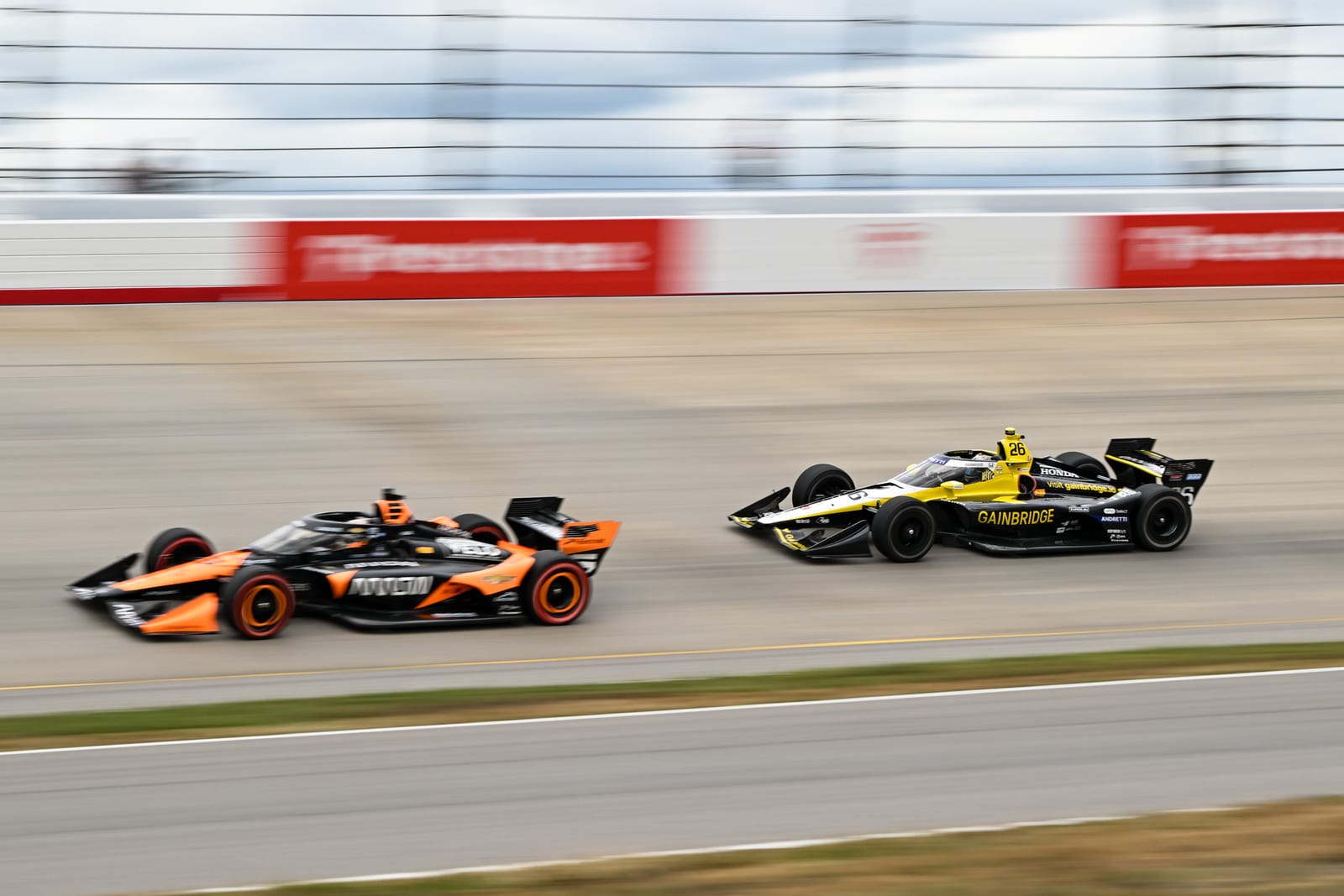 Loose belts settle IndyCar title fight early as Herta gets first oval ...