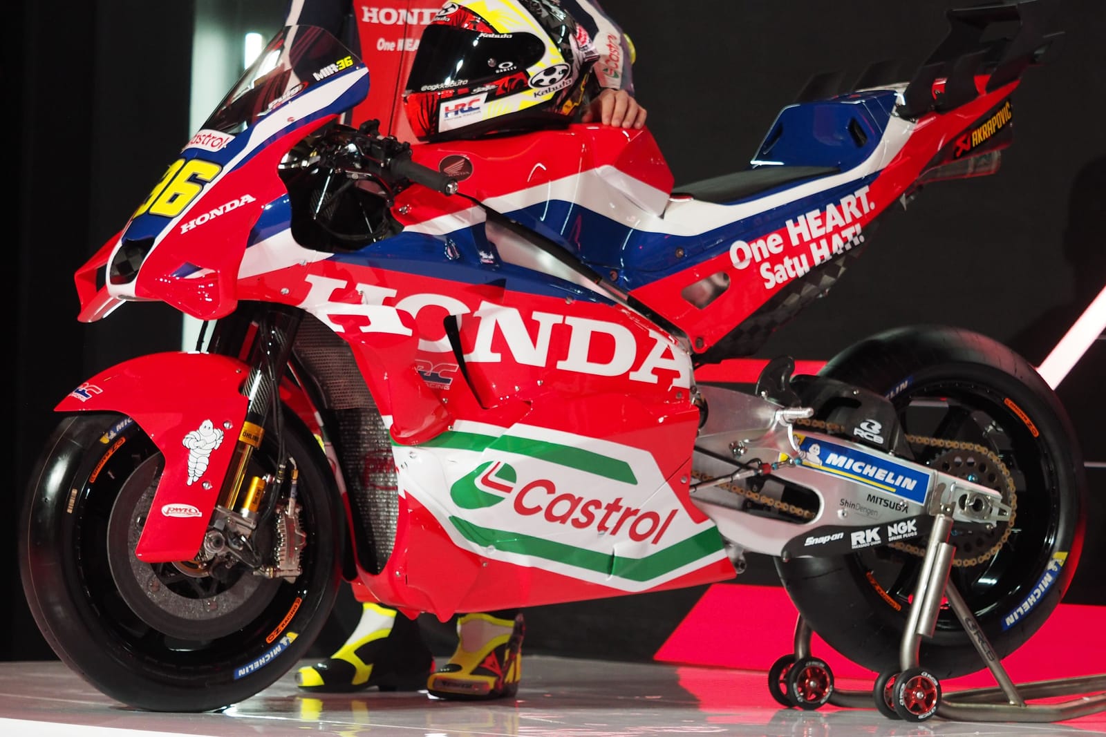 Honda reveals first post-Repsol MotoGP bike and new sponsor - The Race