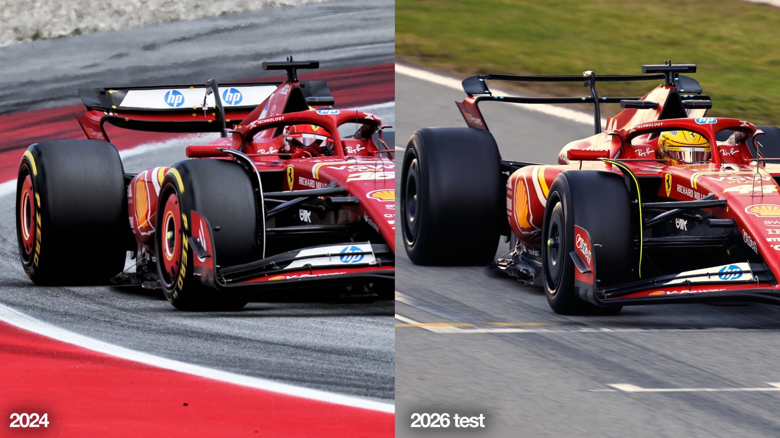 The 'false downforce' clues from Ferrari's F1 2026 mule car test - The Race