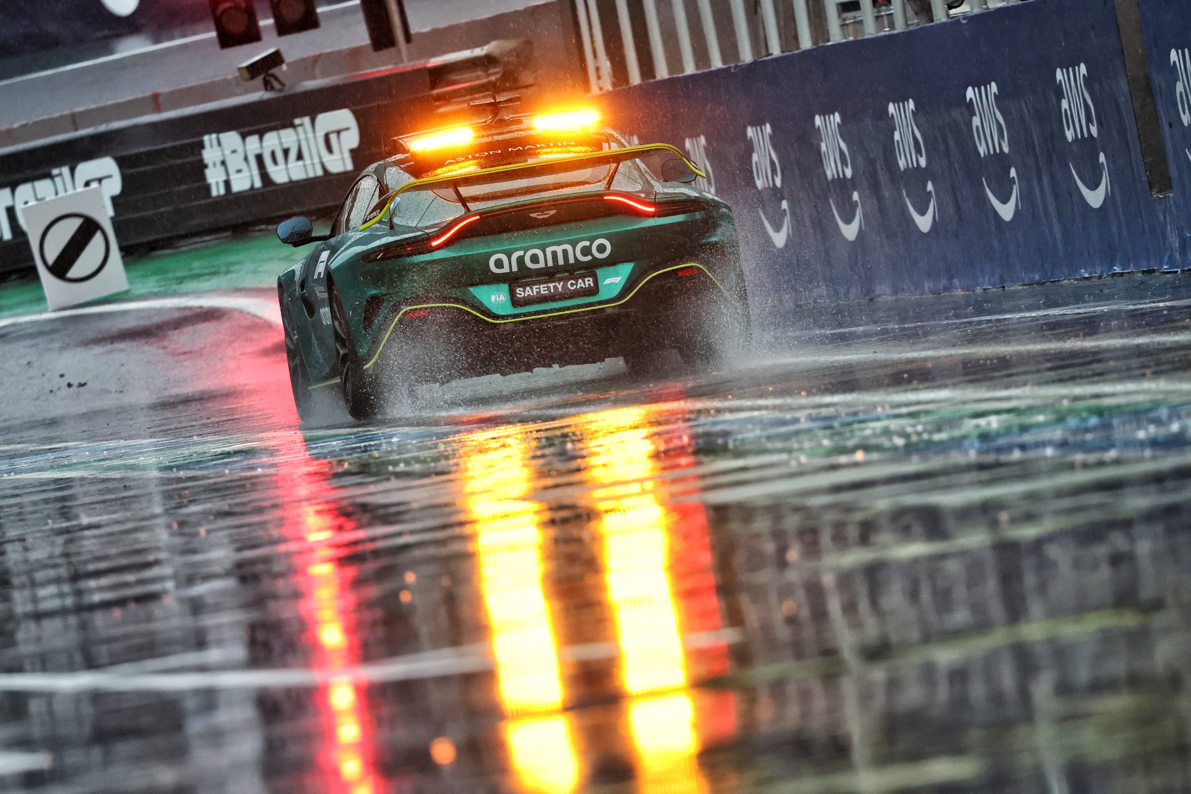 F1 moves Brazilian GP start time forward with more rain forecast - The Race